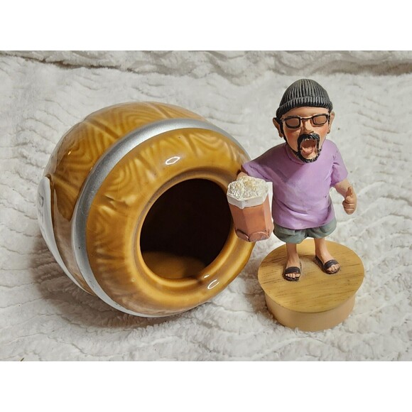 CAT Designs | Accents | Vintage Beer Money Resin Coin Money Jar ...